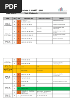 Jaarrooster Studenten 2025 2026 | PDF
