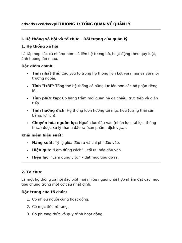 Chương 1 QLH | PDF