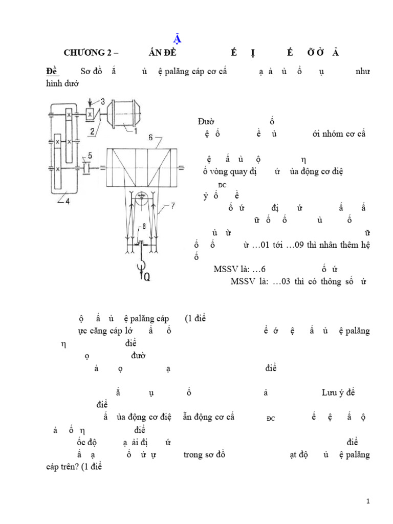BT E-Learning 3 - Chuong 2 - Tinh He Palang Cap Nang Hang | PDF