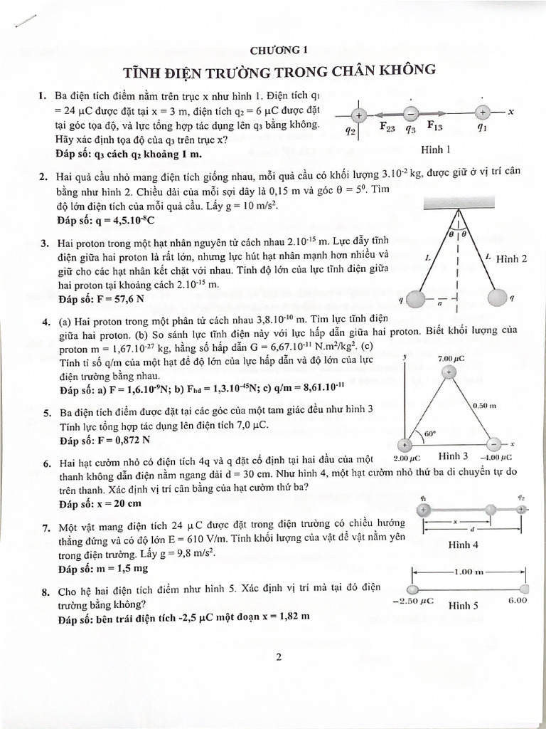 2 BTVN Chuong 1 | PDF