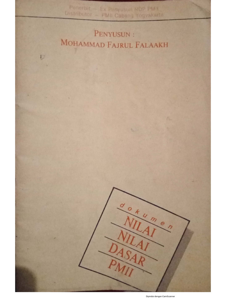 NDP Pmii (Pertama) | PDF