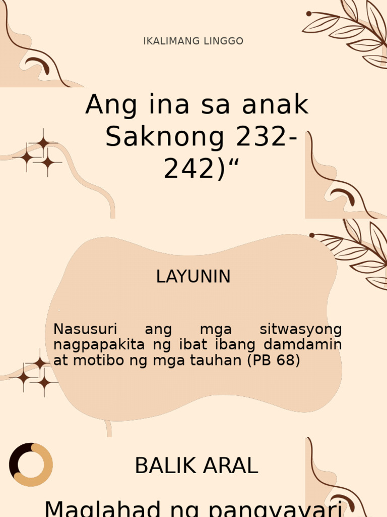 Q4 - Week 5 Ikatlong Araw | PDF