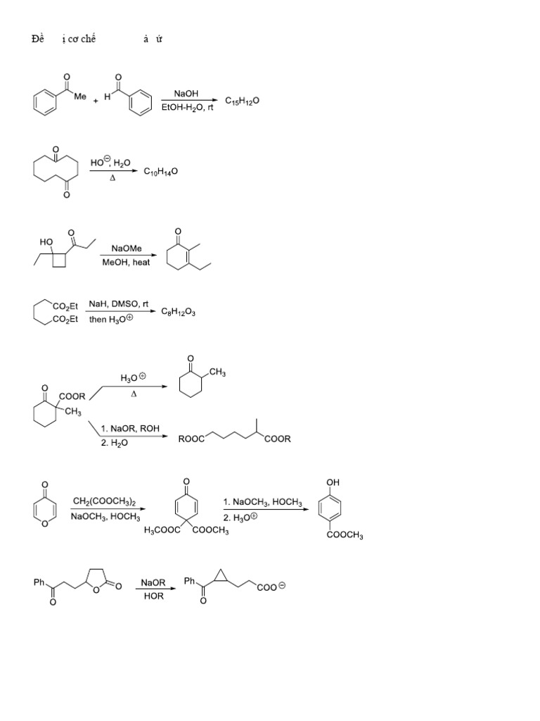 D. Bai Tap Phan Ung Cong Nucleophile | PDF