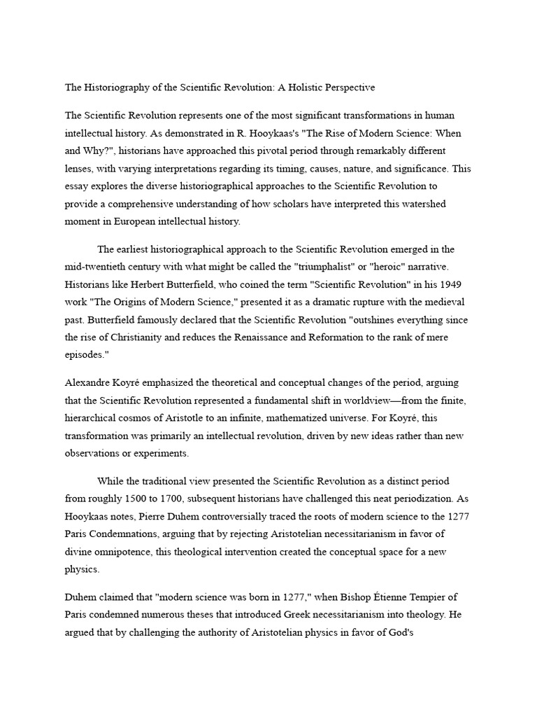 Home Assignment | PDF | Scientific Revolution | Science