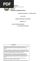 Isicwangciso Sesifundo: Inqaku Lephepha Ndaba | PDF | Bantu