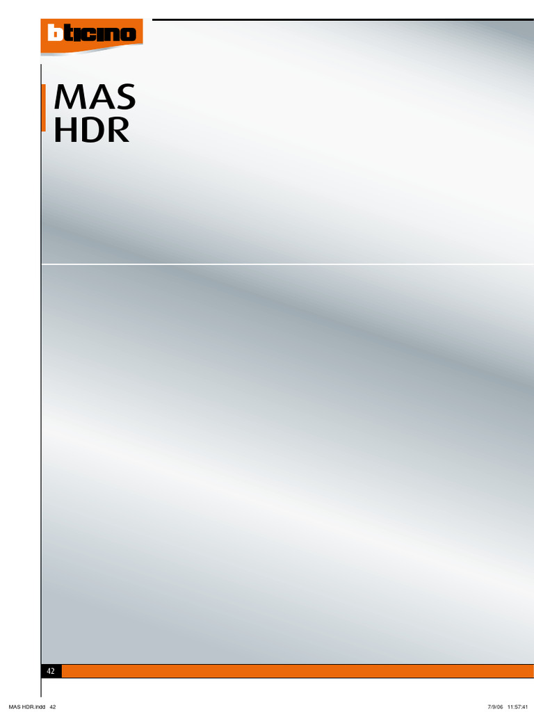 Cms HDR | PDF | Distribución de energía eléctrica