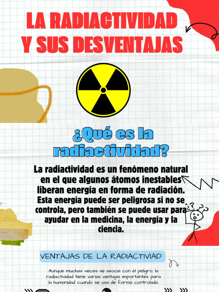Desventajas y beneficios de la radiactividad | PDF | Desintegración ...