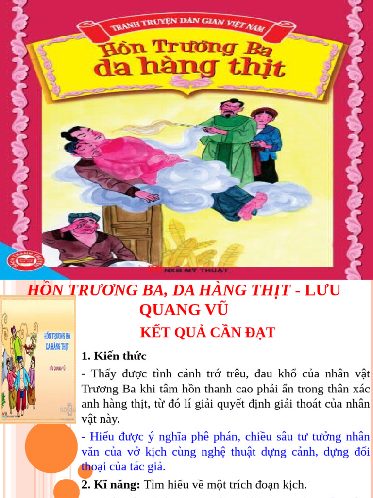 Presentation Hon Truong Ba, Da Hang Thit - Luu Quang Vu | PDF