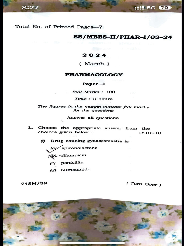 2nd MB 2023 Papers | PDF