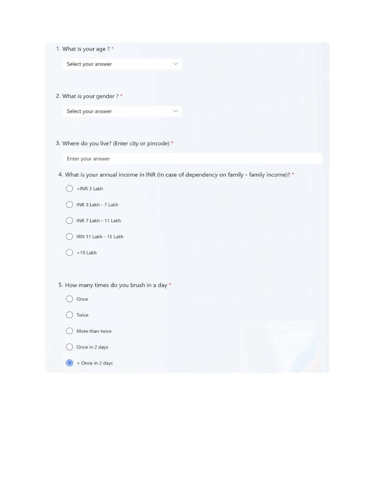 Sample Questions From Other Brands | PDF