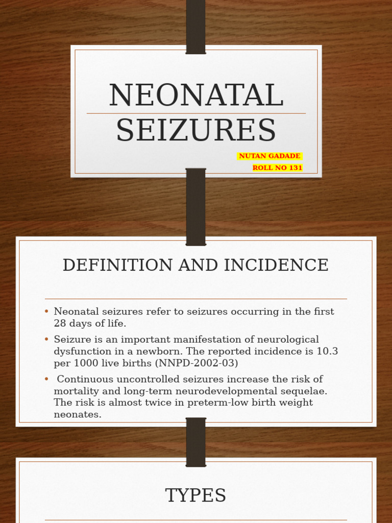 Neonatal Seizures Nutan | PDF | Infants | Electroencephalography