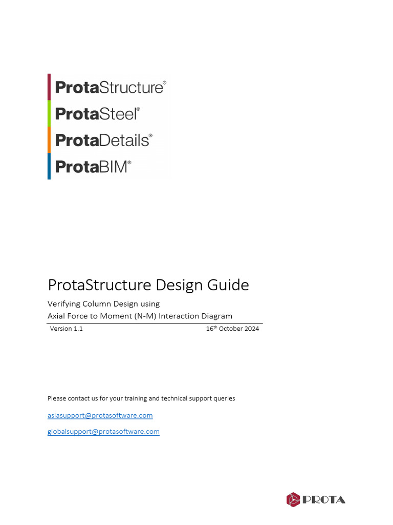 ProtaStructure Design Guide - Column Interaction Diagram 2 | PDF ...