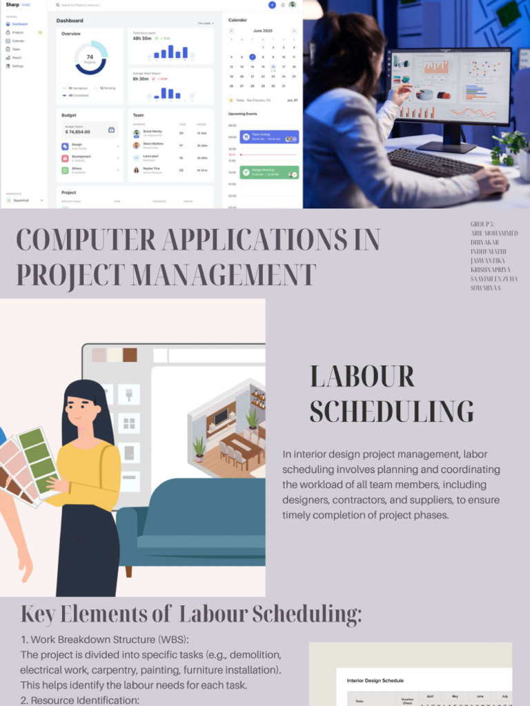 Computer Applications in Project Managem | PDF