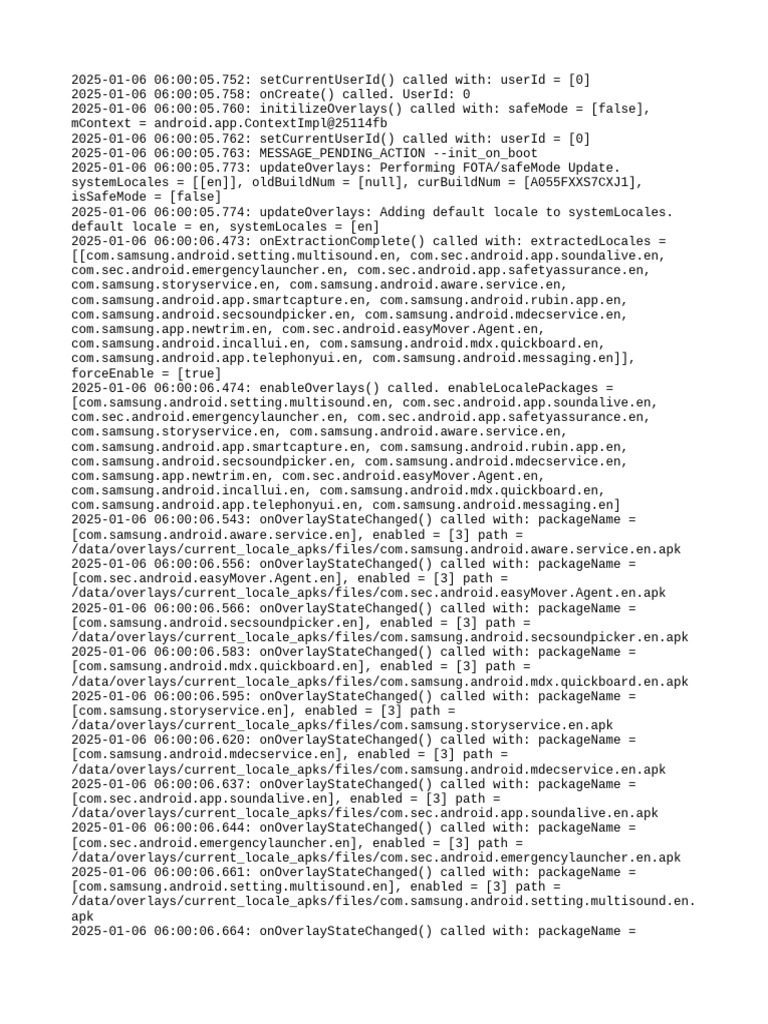 lom_log | PDF | Android (Robot) | Mobile Software