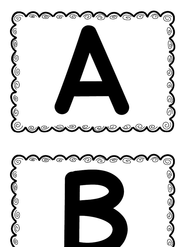 Alphabet Cards Pages 2 | PDF