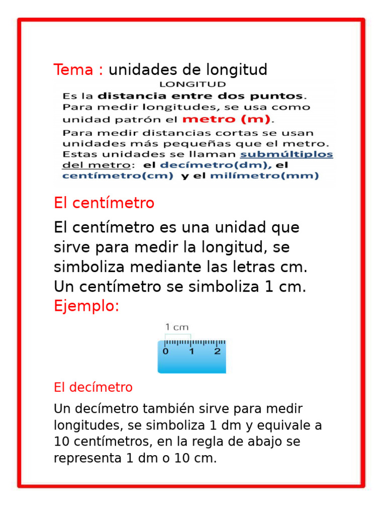 Matemáticas La Longitud (1) | PDF