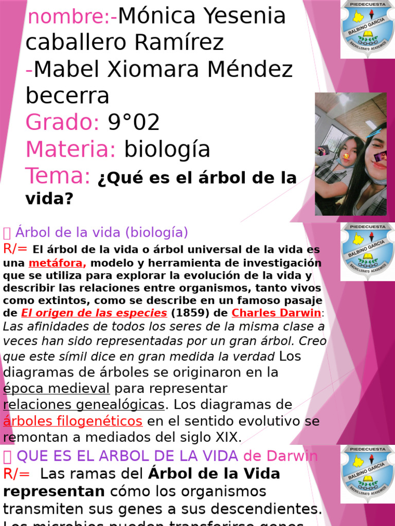 Arbol de La Vida Exposicion 902 | PDF | Evolución | Evolución biológica