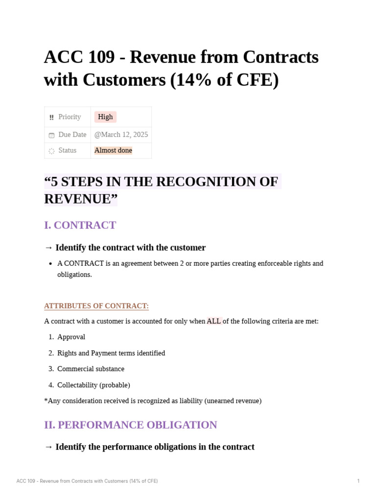 Revenue From Contracts With Customers | PDF | Prices | Consideration
