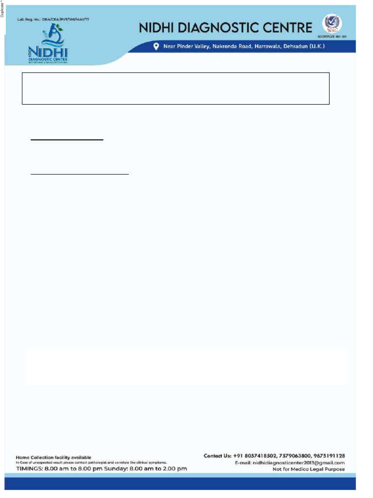 Tanis Hi | PDF | White Blood Cell | C Reactive Protein