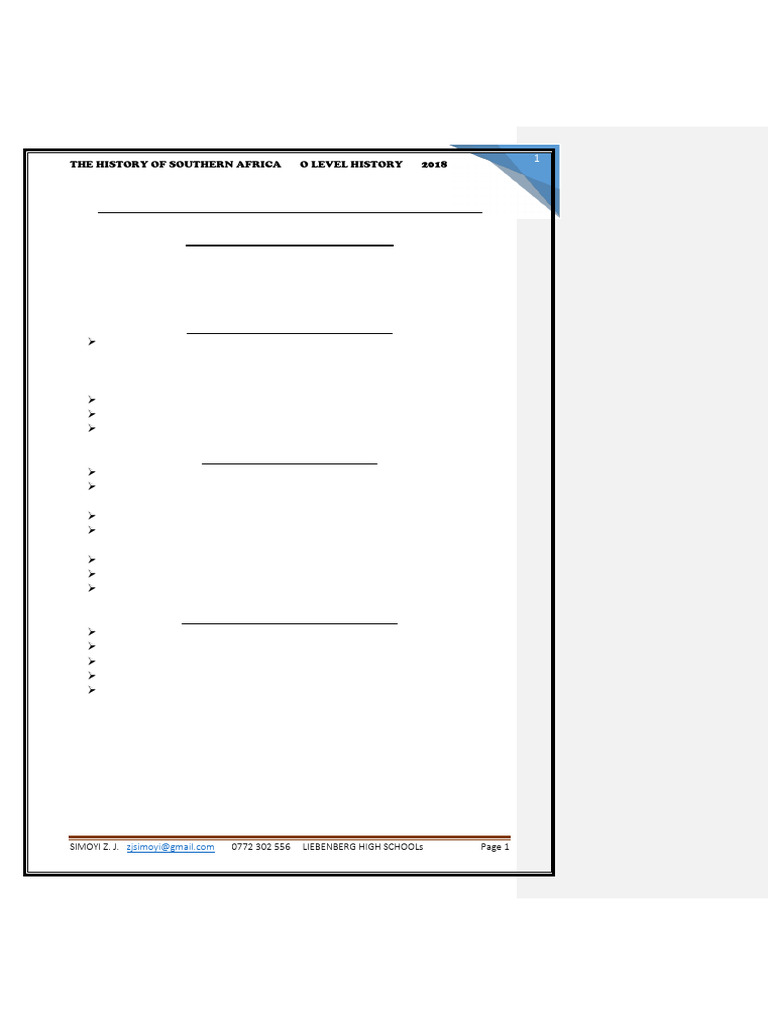 History of Southern Africa 2167 PDF | PDF | Zimbabwe