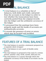 Trial Balance Questions Class11 | PDF