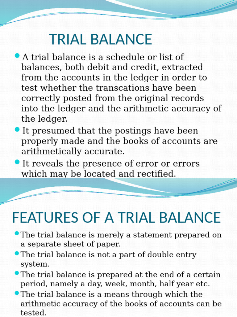 Understanding Trial Balance Basics | PDF | Money | Financial Accounting