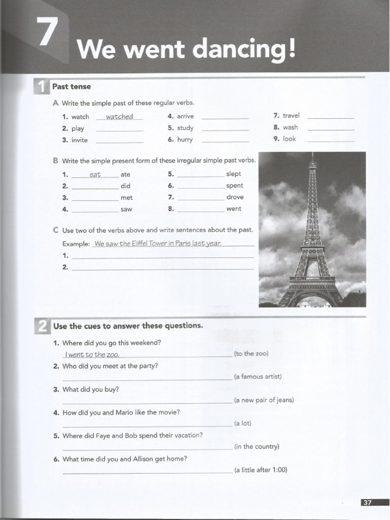 Workbook Unit 2 | PDF