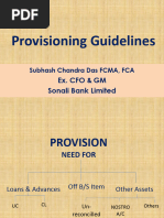 Loan Provisioning BB 2025 | PDF | Banking | Banks