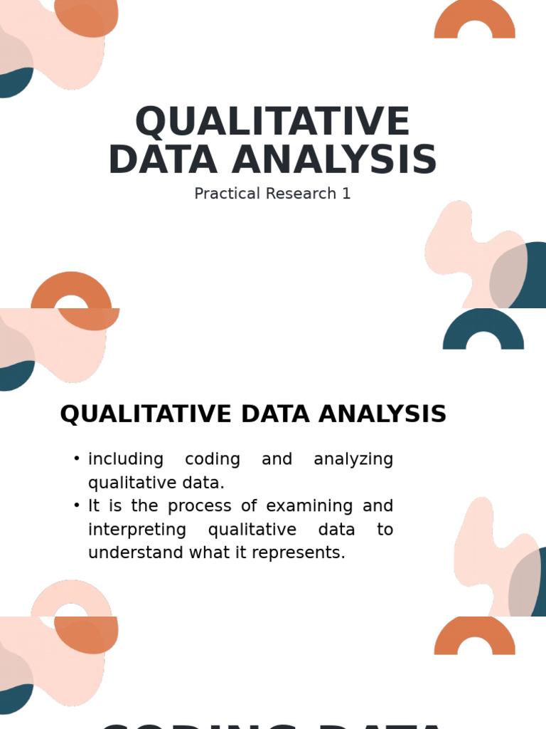 In Vivo Coding in Qualitative Analysis | PDF | Qualitative Research ...