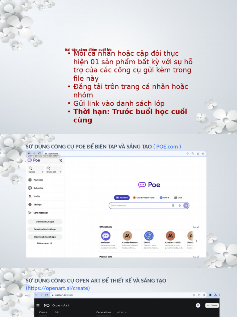 Bai Tap Cong Diem Cuoi Ky | PDF