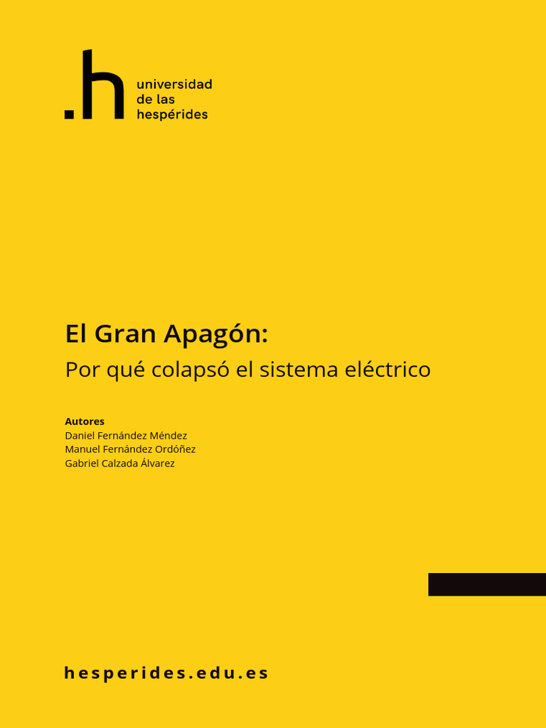 Causas del Gran Apagón en España | PDF | Energía eólica | Energía solar