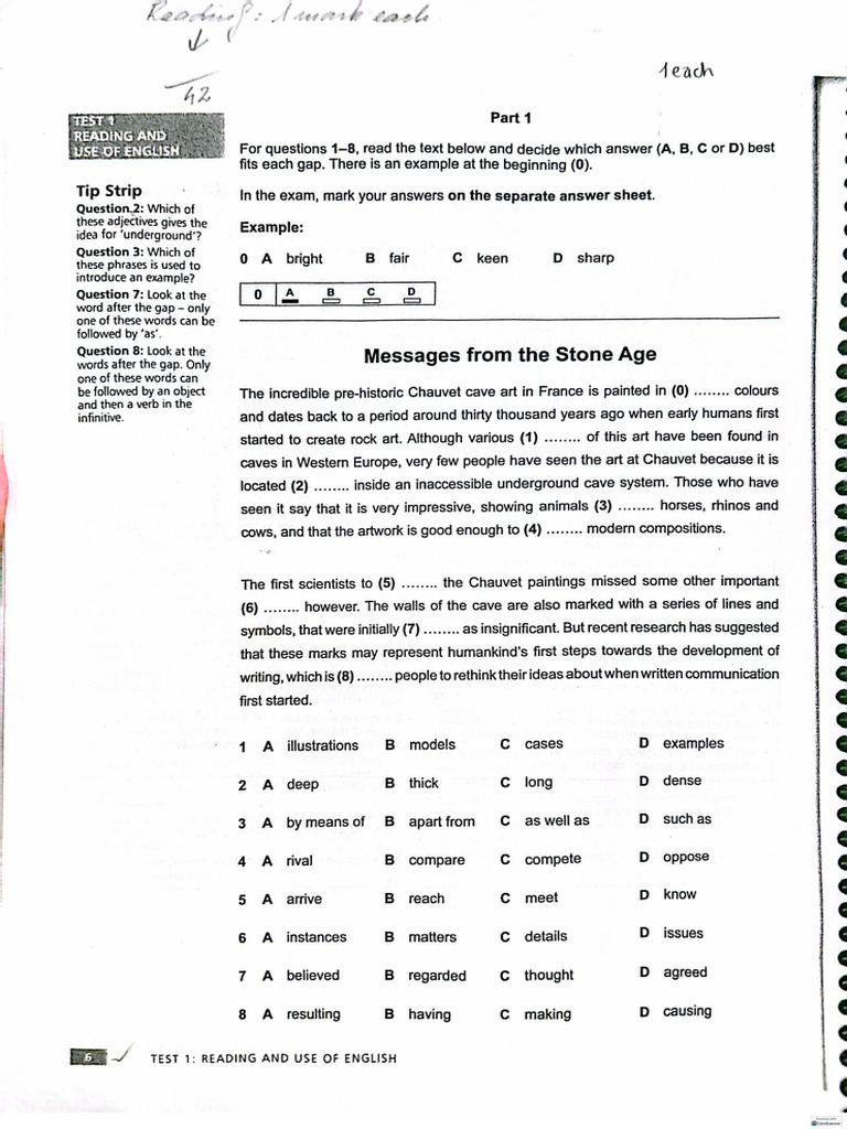 Practice Test Plus 2 TEST 1 | PDF