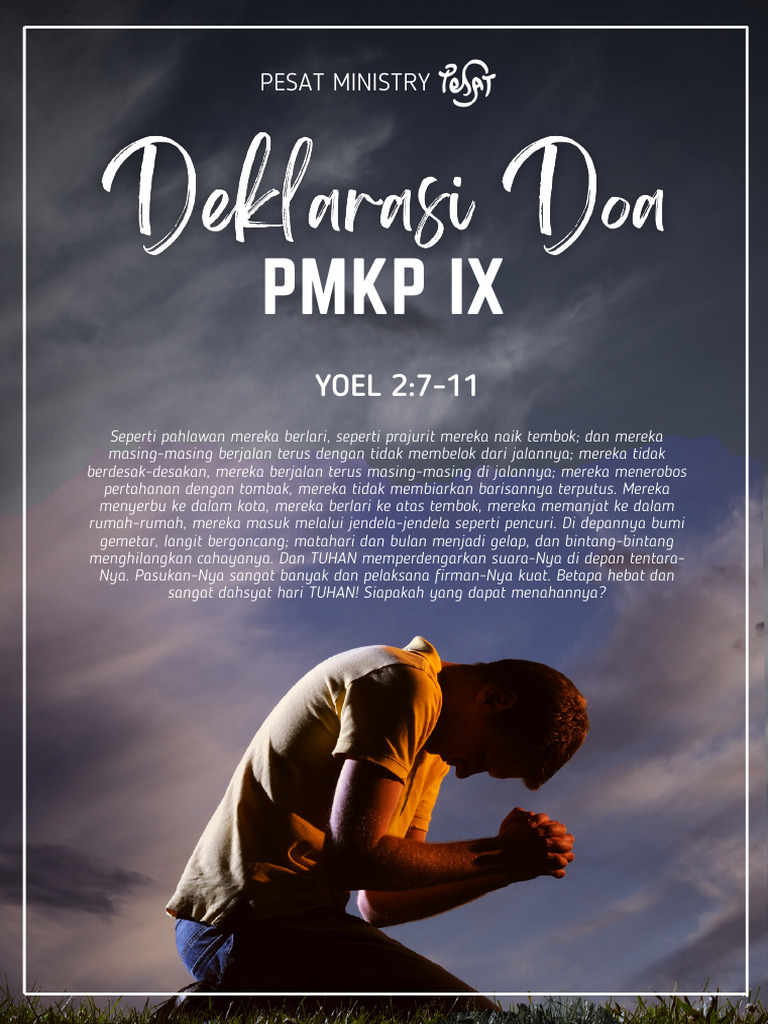 Deklarasi Doa PMKP PDF | PDF