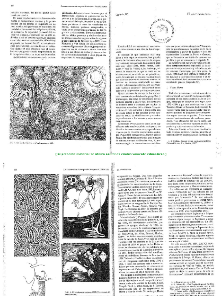 BENEVOLO - Historia de La Arquitectura Moderna Selección 1era a 4ta ...