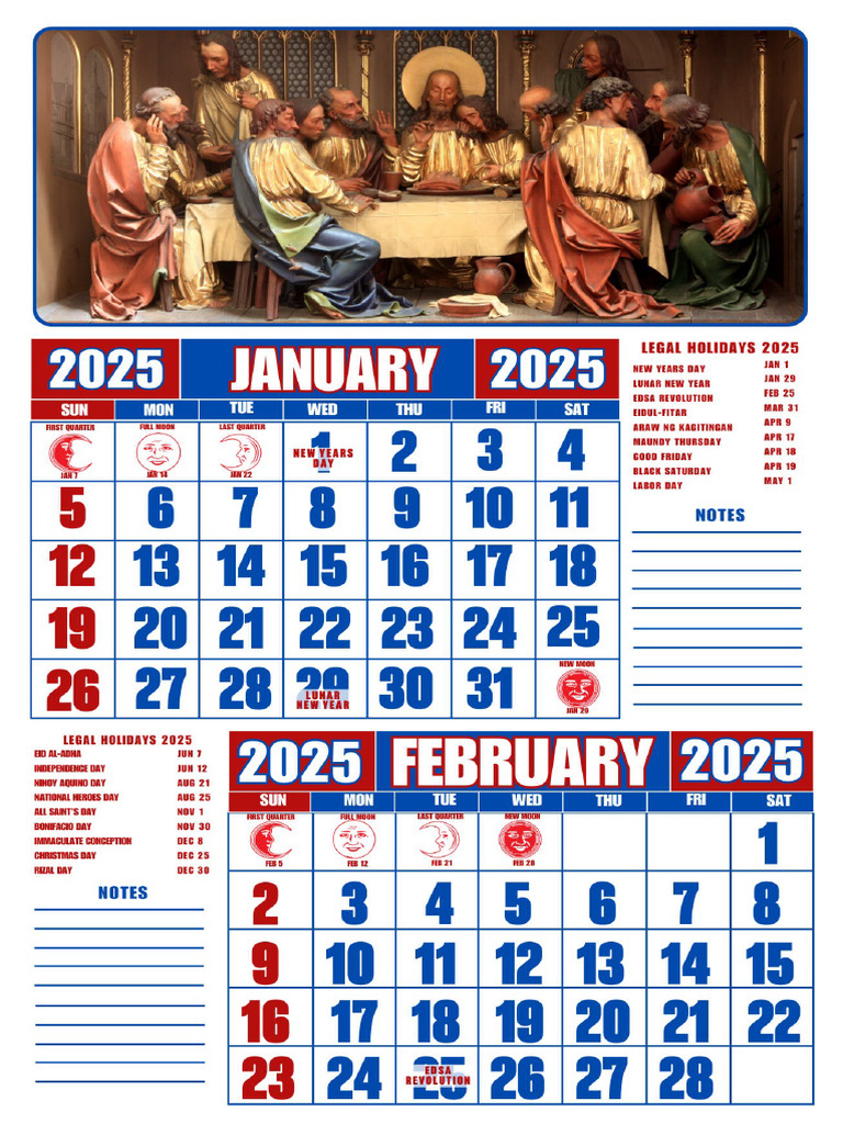 Commercial Calendar (6 Pages) | PDF