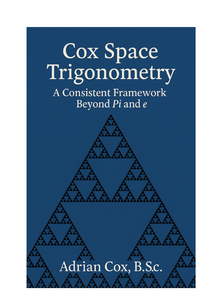 Cox Space Trigonometry + Maths Papers | PDF | Trigonometric Functions ...
