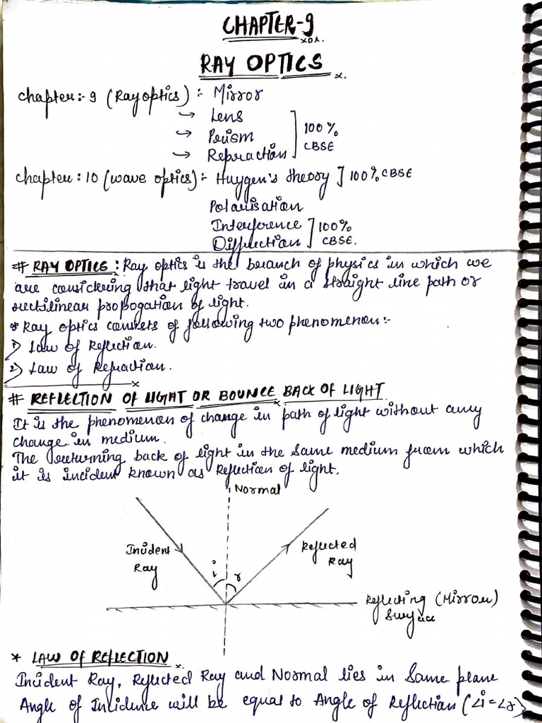 Chapter 9 Physics | PDF