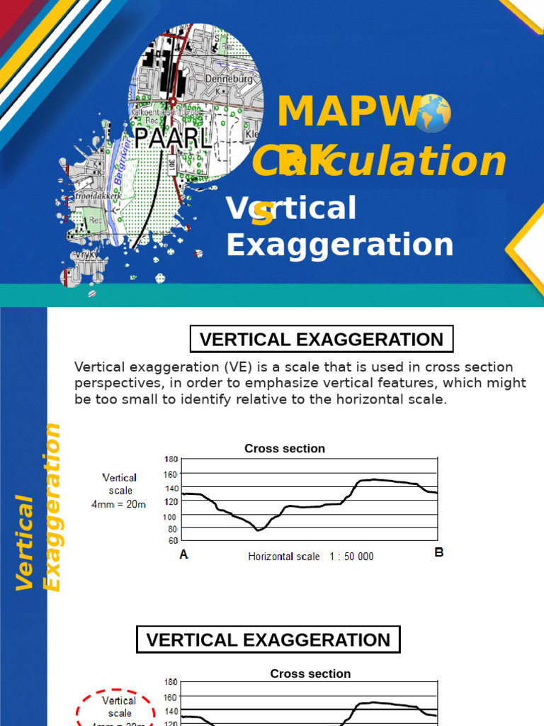 3. Mapwork Calculation Vertical Exageration | PDF