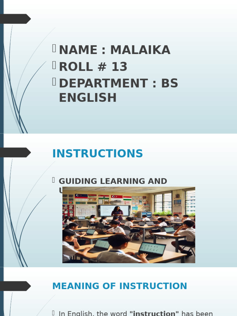 Presentation of ENG 1 | PDF | Learning | Educational Assessment