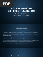 Facilitating Effective Role Plays | PDF | Facilitator | Attitude ...