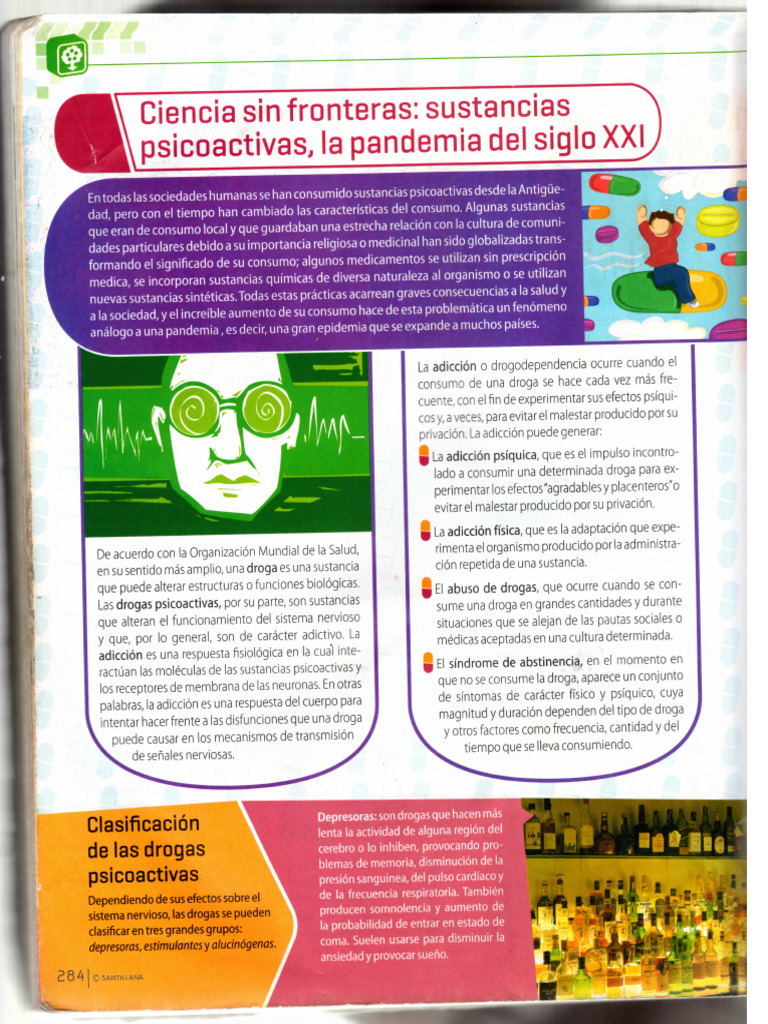 Sustancias Psicoactivas | PDF