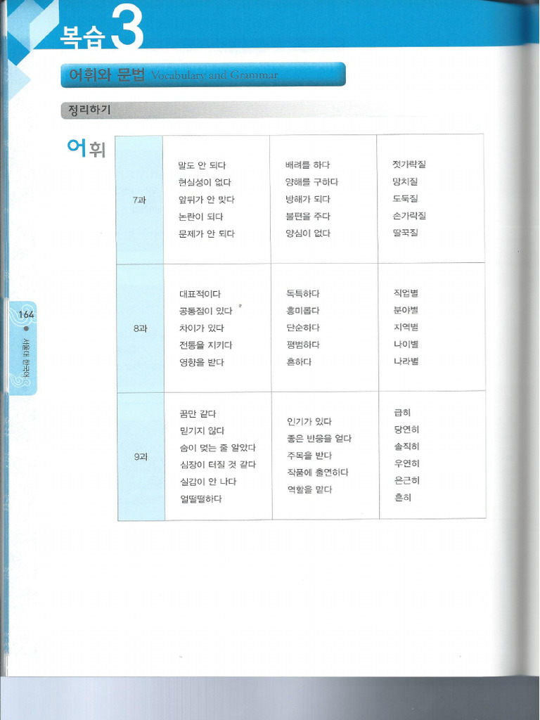 서울대 한국어 Workbook 4A-161-180 | PDF