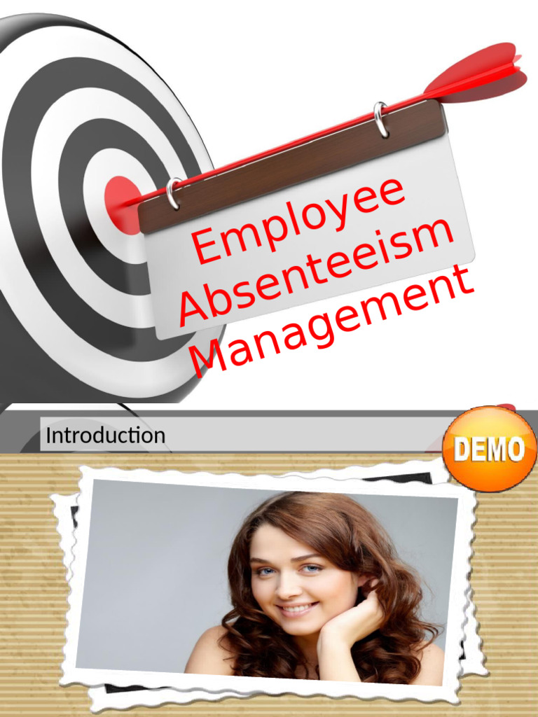 Absenteeism MNGMNT Demo | PDF | Business