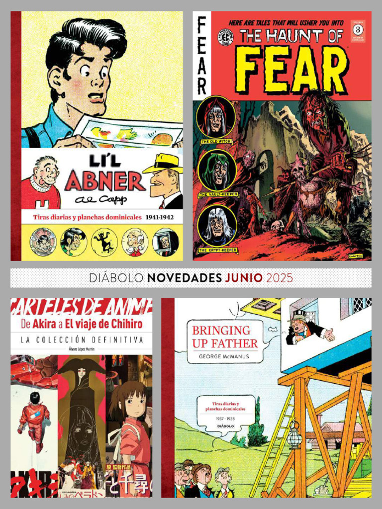 Novedades Diábolo Junio 2025 | PDF | Cómics | Caricaturas