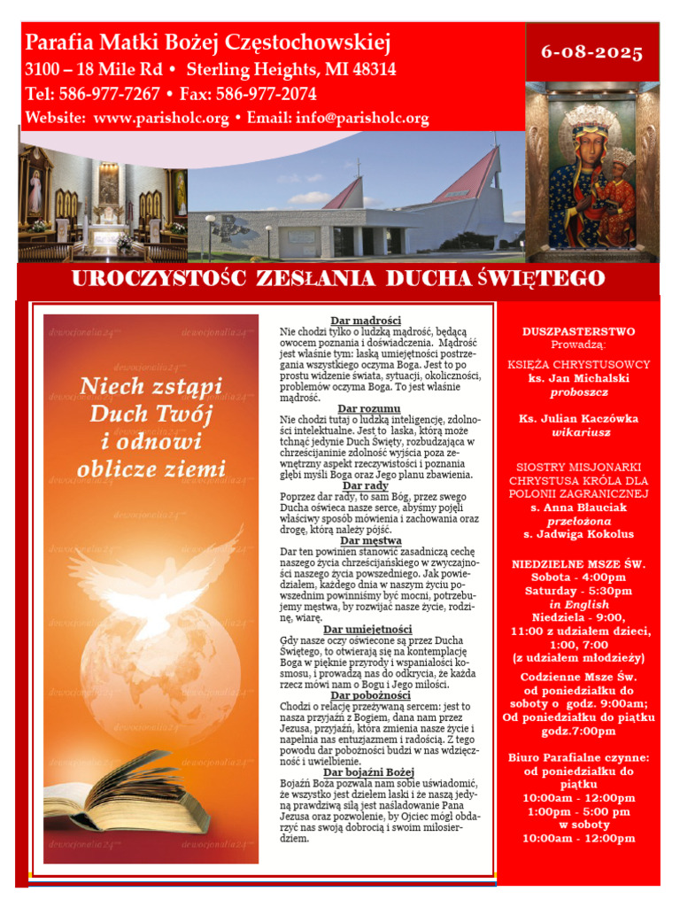 Zeslanie Ducha SW - in | PDF