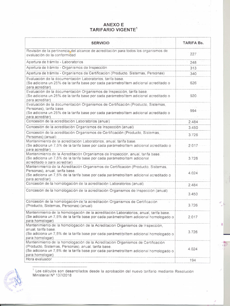 Anexo E DTA-PR-001 V3 | PDF