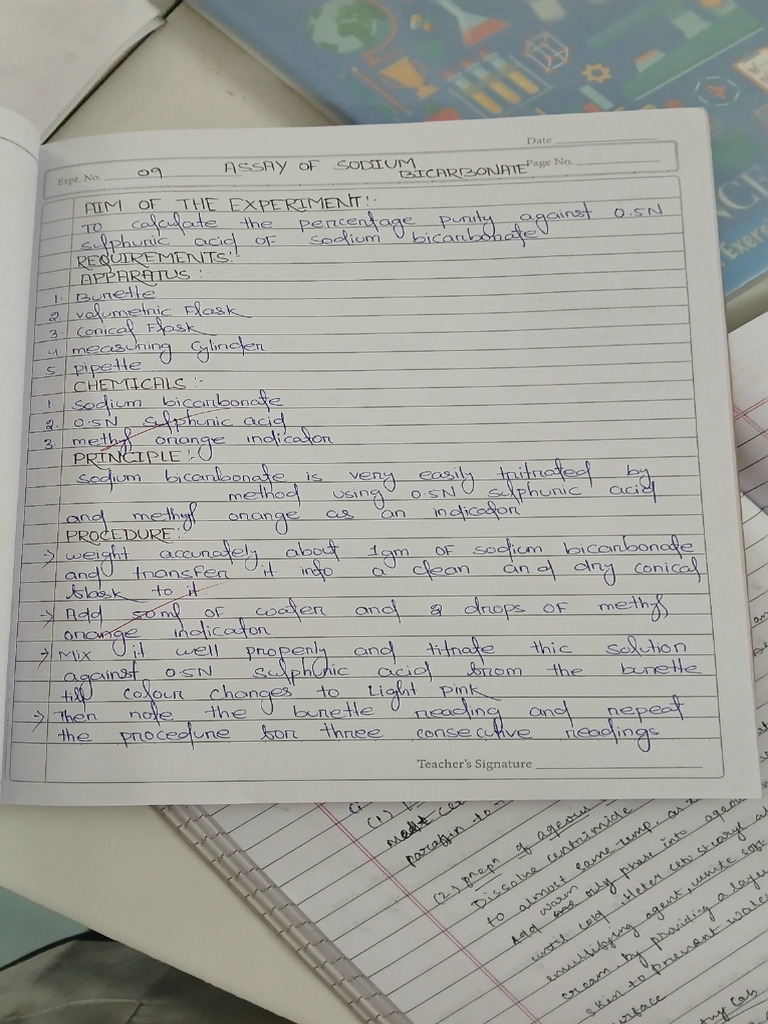 Ex 9 PH Chemistry | PDF