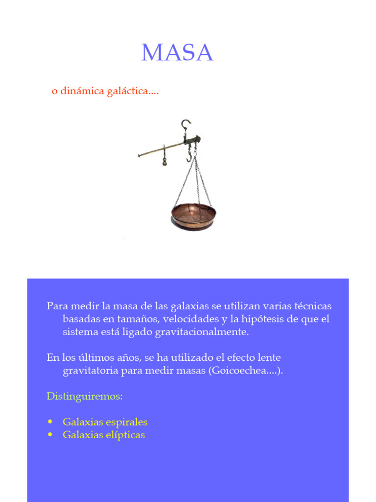 AE6 Masa | PDF | Galaxia | Materia oscura