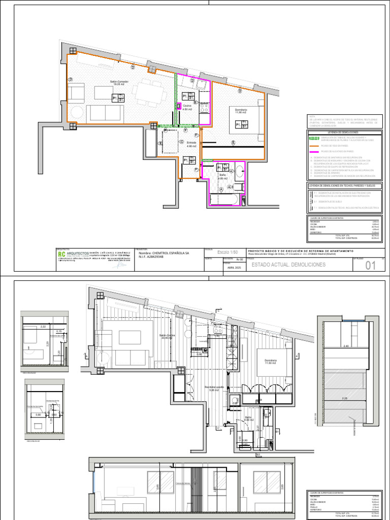 Plano de reforma de apartamento 2025 | PDF