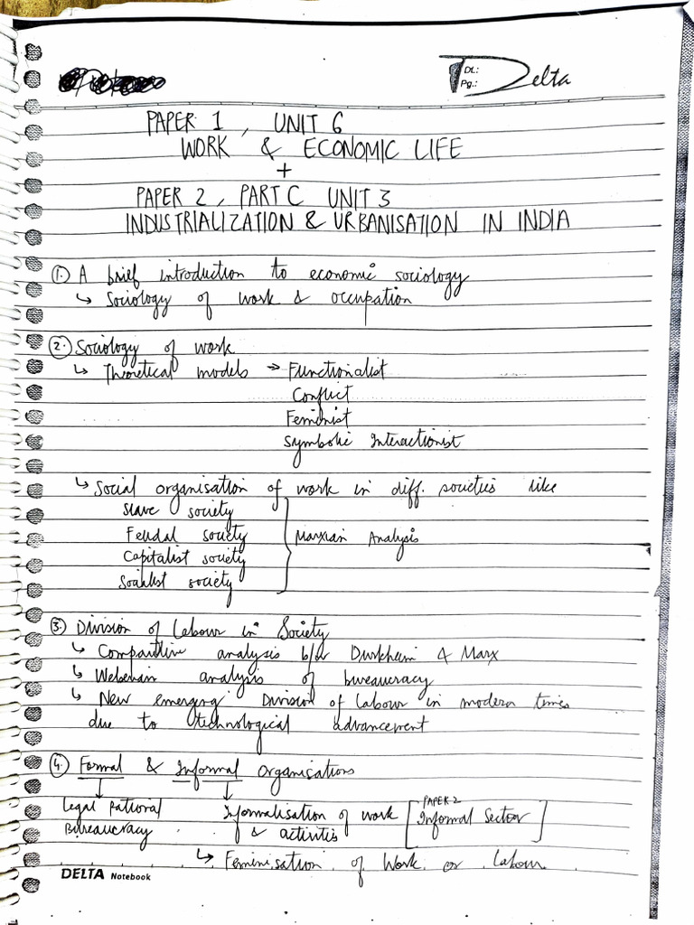 Unit 6, P2 Part C, Unit 3 Sociology | PDF